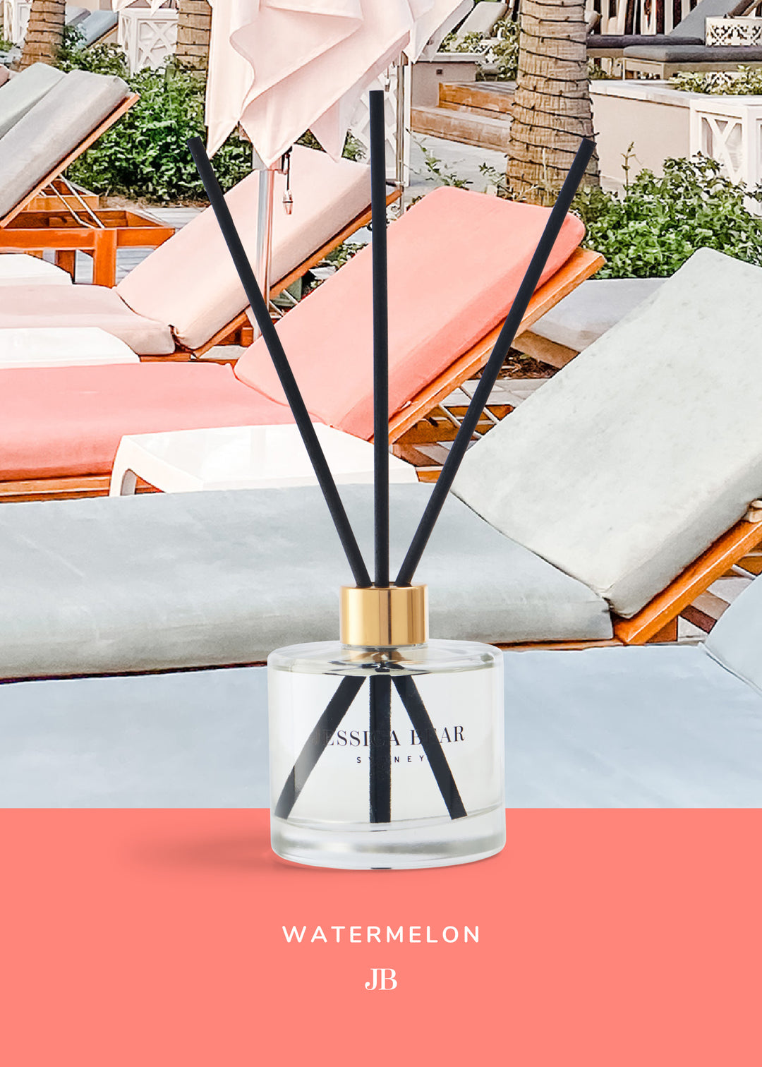 Watermelon - Diffuser – Jessica Bear Candles